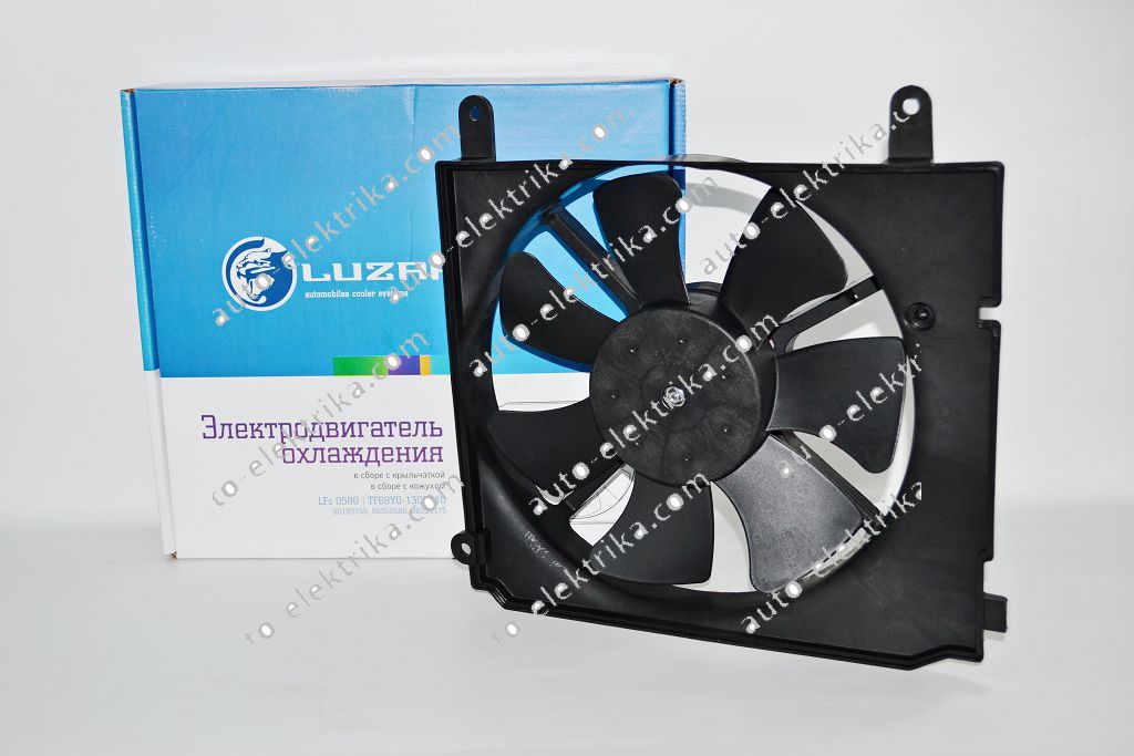 Вентилятор охл. радиатора Lanos (основной) (LFc 0580) Лузар