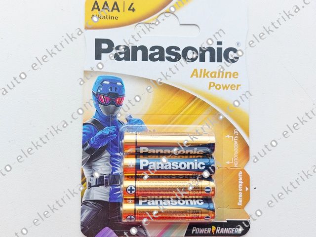 Батарейка аaа 1,5v alkaline (4 шт.) (panasonic) LR03RE купить в Днепре ...